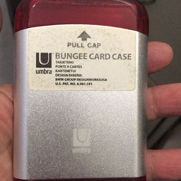 Umbra | Bags | Umbra Bungee Credit Card Case Rfid | Poshmark